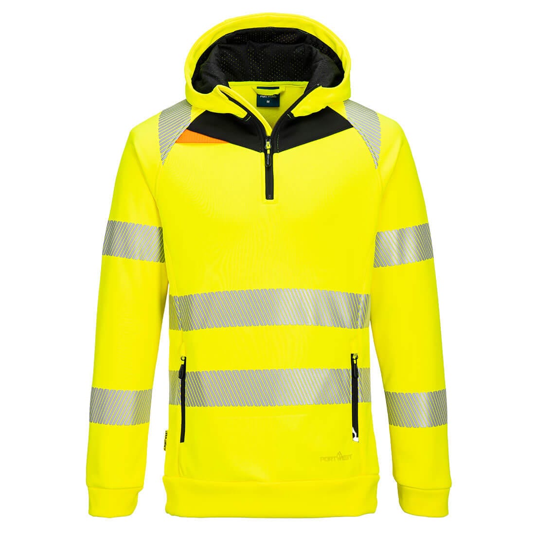 Portwest Hi Vis 1 4 Zip DX482 Portwest Hi Vis 1 4 Zip DX482