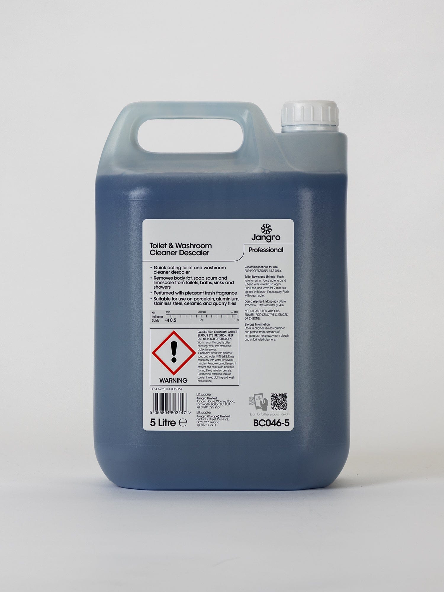 Jangro Toilet & Washroom Cleaner Descaler 5L