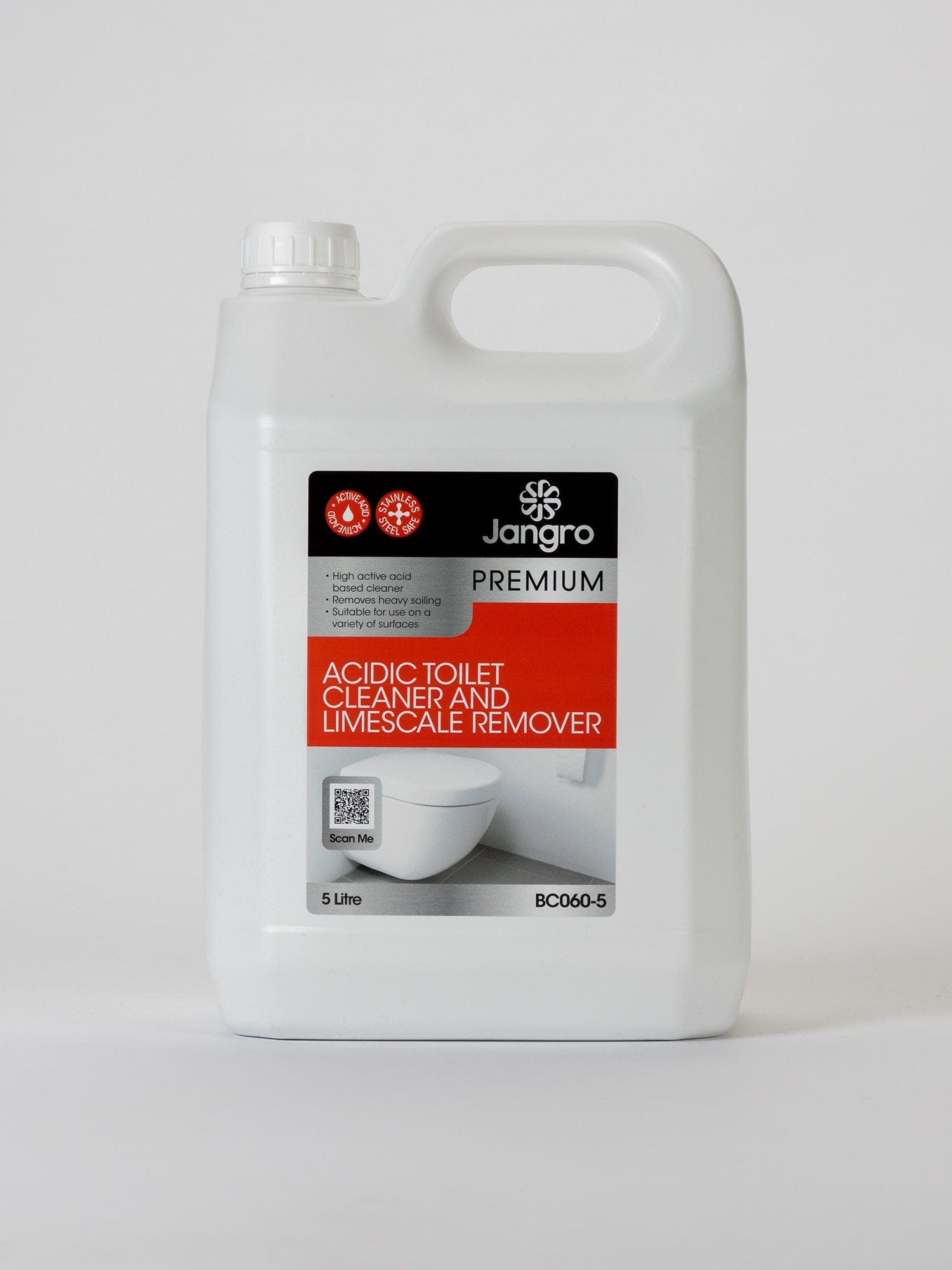 Jangro Acidic Toilet Cleaner & Limescale Remover 5 Litre