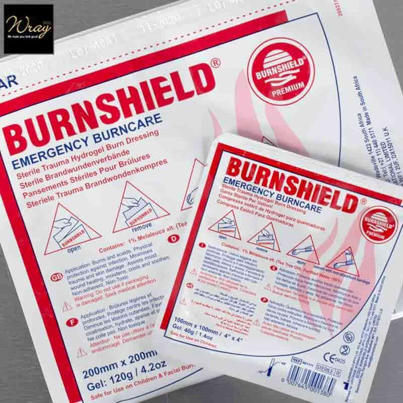 Burnshield Hydrogel Dressings