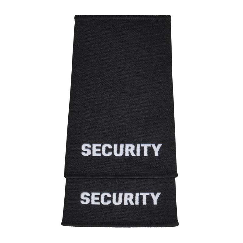 Security Black Epaulettes