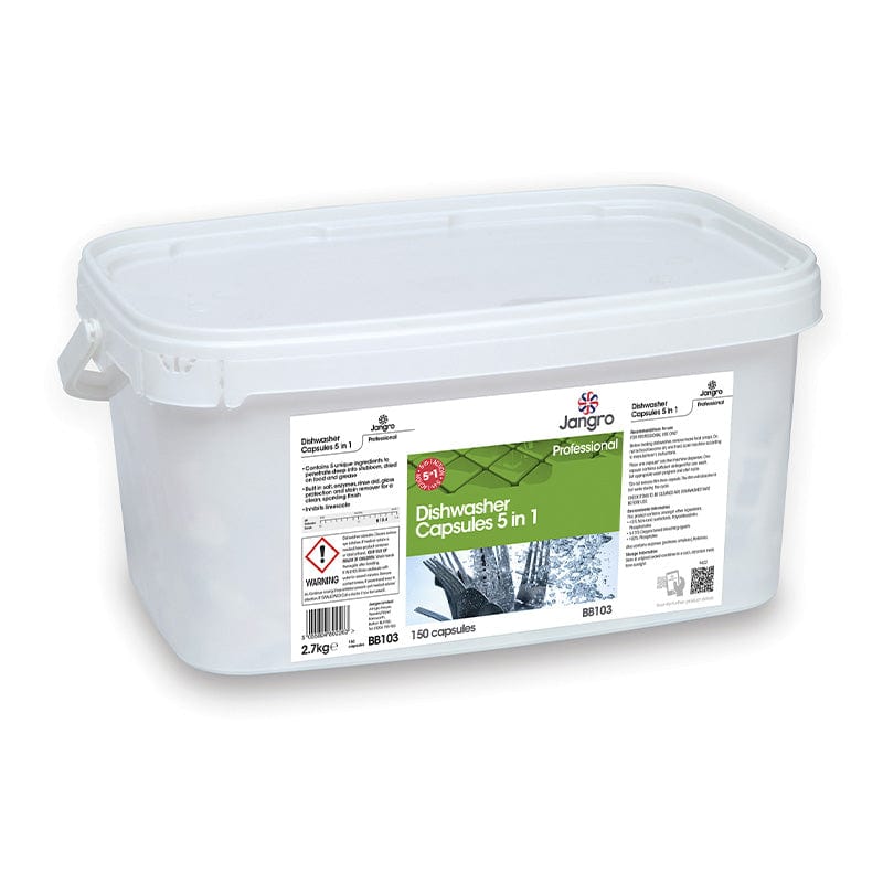 Jangro 5 in 1 Dishwasher Capsules